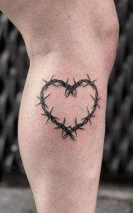 Thorn Heart Tattoo